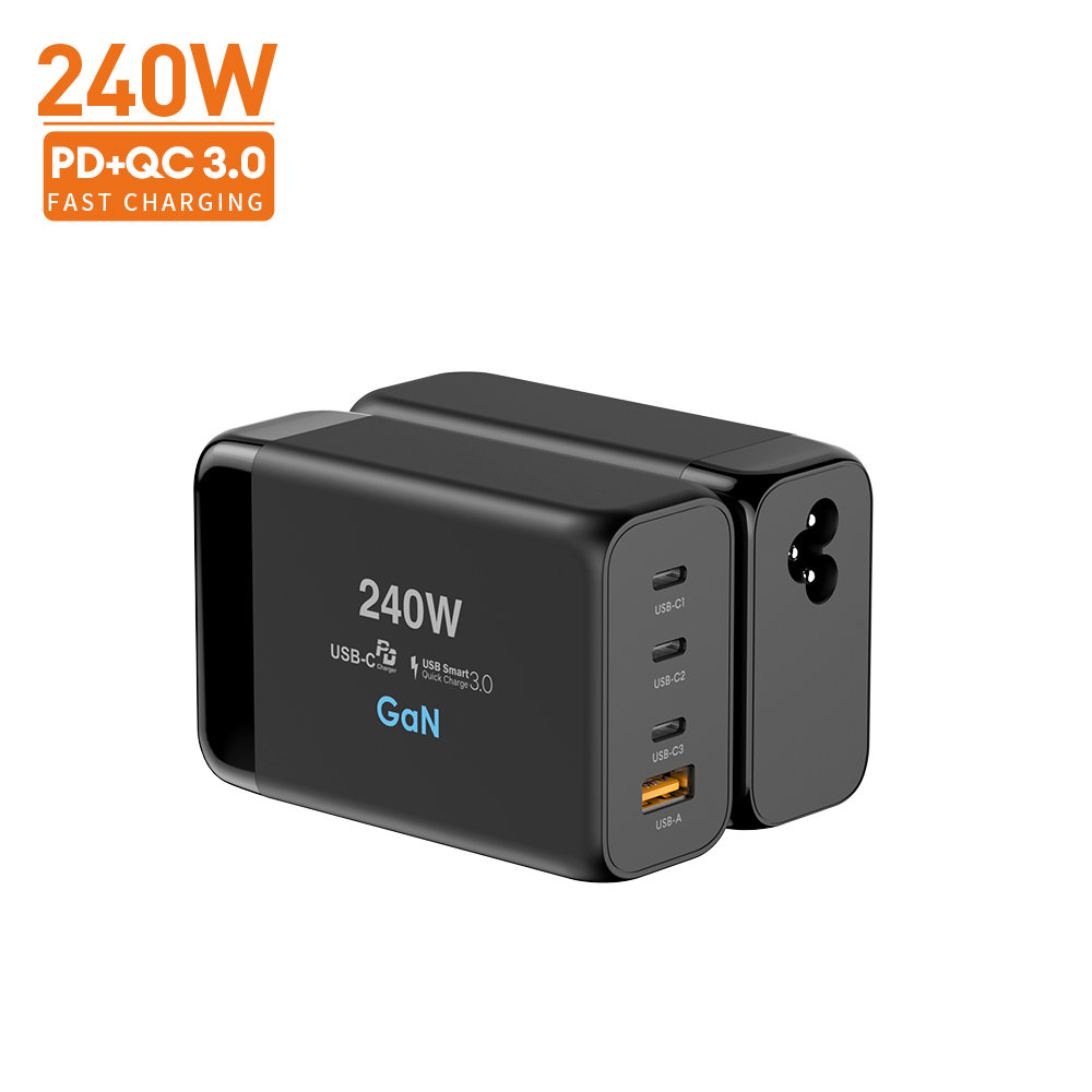 Vina New Tech Gan PD 240W Super Fast Charger Type C Desktop Adapter ...