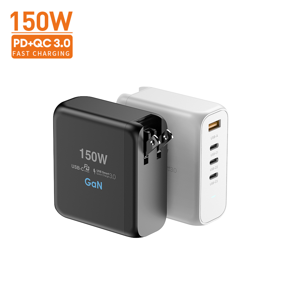 Vina New Tech Gan PD 150W Super Fast Charger Type C Travel Adapter ...